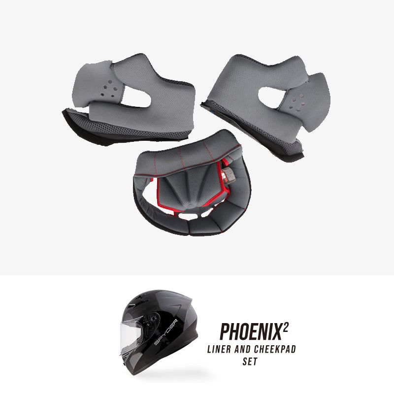 Buy Spyder Phoenix 2.0 Liner & Cheekpad Set Online – Team Spyder