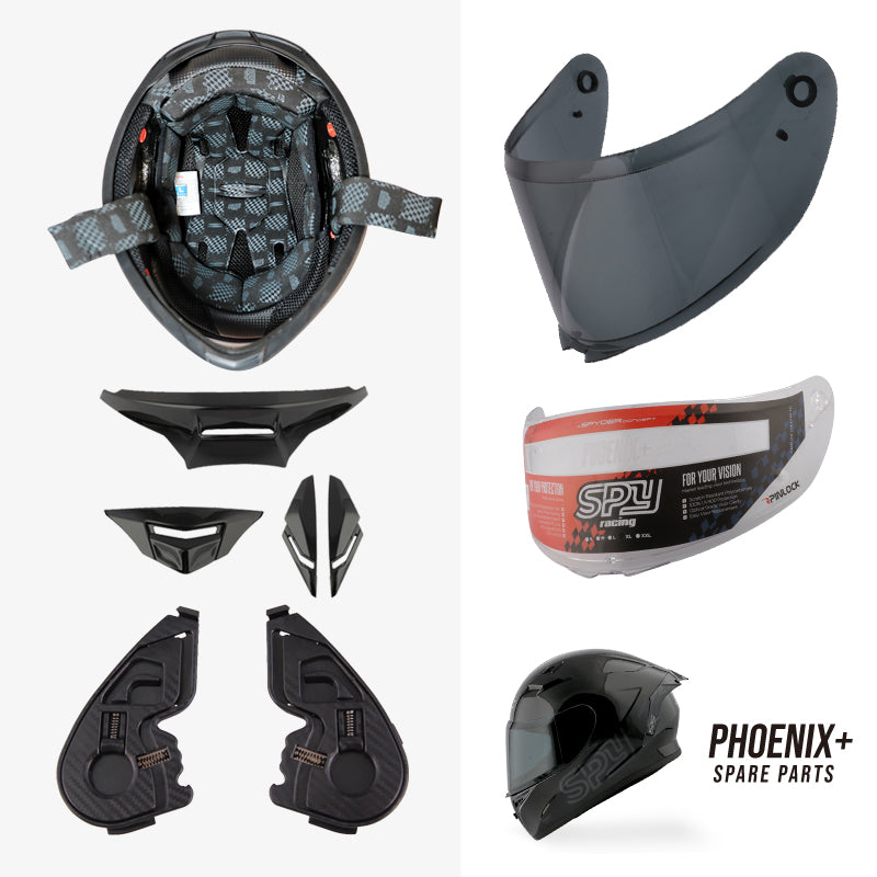 Buy Spyder Phoenix+ Spare Visor Online – Team Spyder